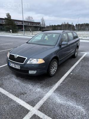 Blue Skoda Octavia 2005 in Valmiera, with an engine capacity of 2.00 L and mileage of 438 thousand km for 1995 €, photo 8 on AUTOMOTO.COM.LV