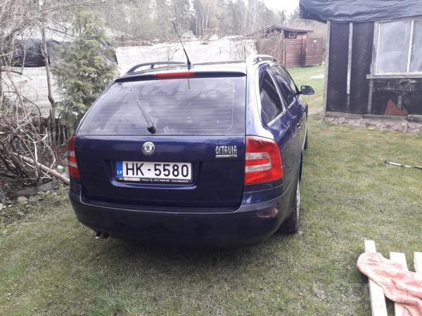 Blue Skoda Octavia 2005 in Riga, with an engine capacity of 1.90 L and mileage of 399 thousand km for 1430 €, photo 7 on AUTOMOTO.COM.LV