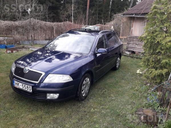 Blue Skoda Octavia 2005 in Riga, with an engine capacity of 1.90 L and mileage of 399 thousand km for 1430 €, photo 8 on AUTOMOTO.COM.LV