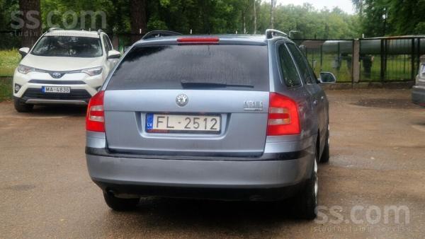 Blue Skoda Octavia 2005 in Riga, with an engine capacity of 1.60 L and mileage of 0 thousand km for 1150 €, photo 2 on AUTOMOTO.COM.LV