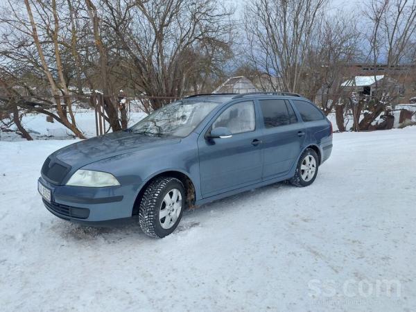 Blue Skoda Octavia 2006 in Liepaja, with an engine capacity of 1.90 L and mileage of 290 thousand km for 500 €, photo 1 on AUTOMOTO.COM.LV