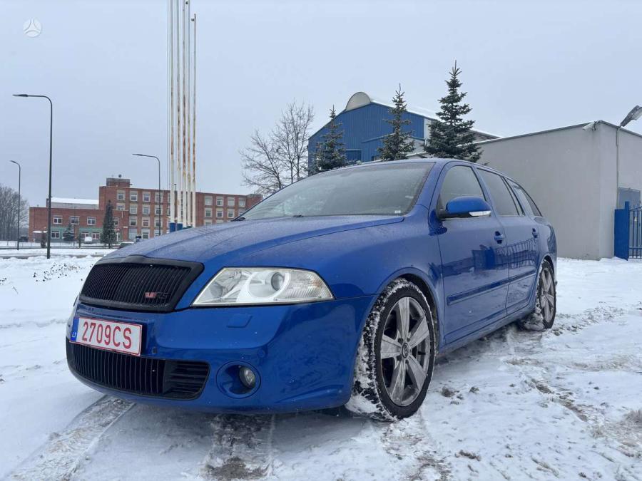 Blue Skoda Octavia 2007 in Kaunas, with an engine capacity of 1.98 L and mileage of 301 thousand km for 3100 €, photo 7 on AUTOMOTO.COM.LV