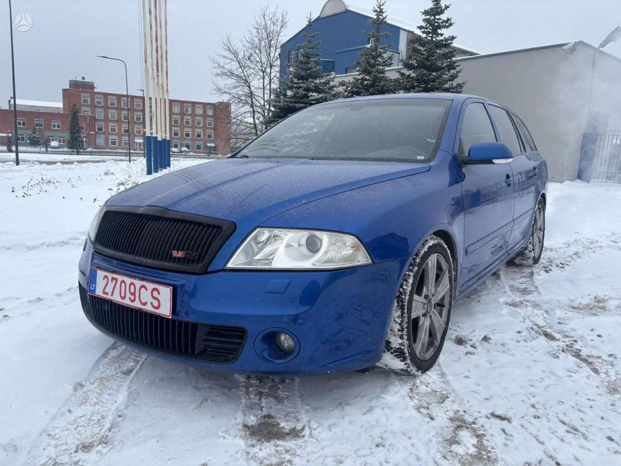 Blue Skoda Octavia 2007 in Kaunas, with an engine capacity of 1.98 L and mileage of 301 thousand km for 3100 €, photo 10 on AUTOMOTO.COM.LV
