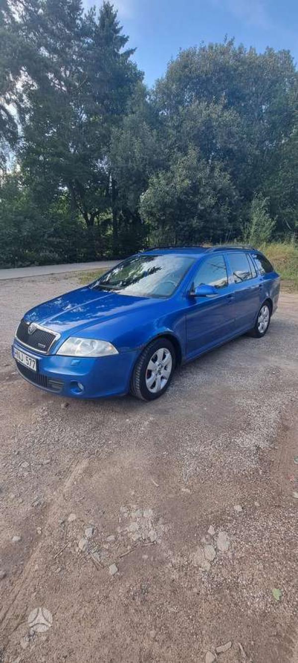Blue Skoda Octavia 2007 in Vilnius, with an engine capacity of 1.97 L and mileage of 406 thousand km for 3000 €, photo 1 on AUTOMOTO.COM.LV