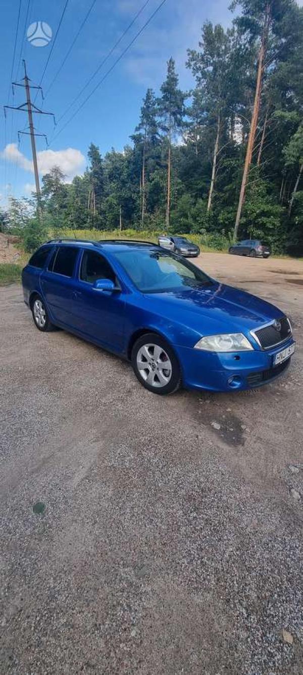 Blue Skoda Octavia 2007 in Vilnius, with an engine capacity of 1.97 L and mileage of 406 thousand km for 3000 €, photo 4 on AUTOMOTO.COM.LV