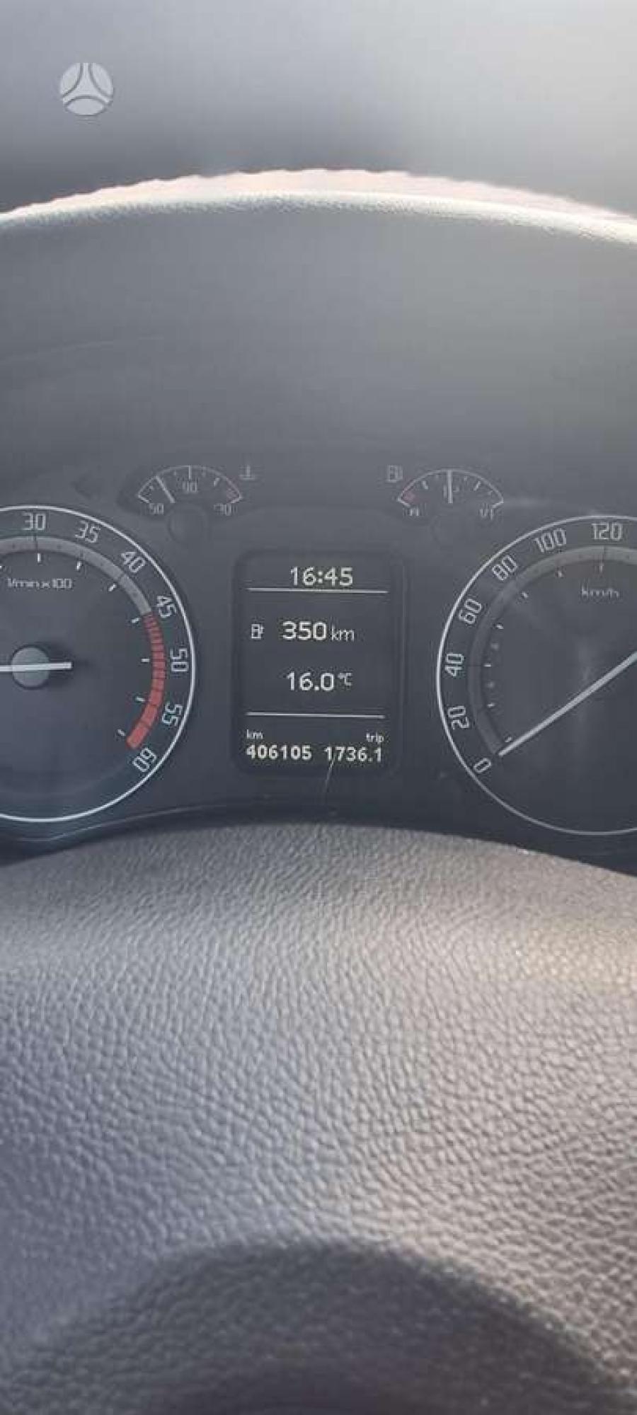 Zils Skoda Octavia 2007 Viļņa, ar dzinēja tilpumu 1.97 L un nobraukumu 406 tūkst. km par 3000 €, foto 27 vietnē AUTOMOTO.COM.LV