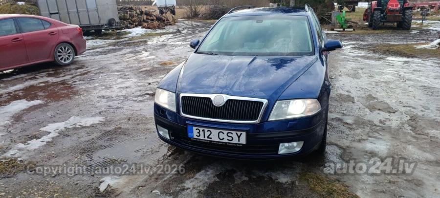 Blue Skoda Octavia 2008 in Tallinn, with an engine capacity of 2.00 L and mileage of 420 thousand km for 2300 €, photo 1 on AUTOMOTO.COM.LV