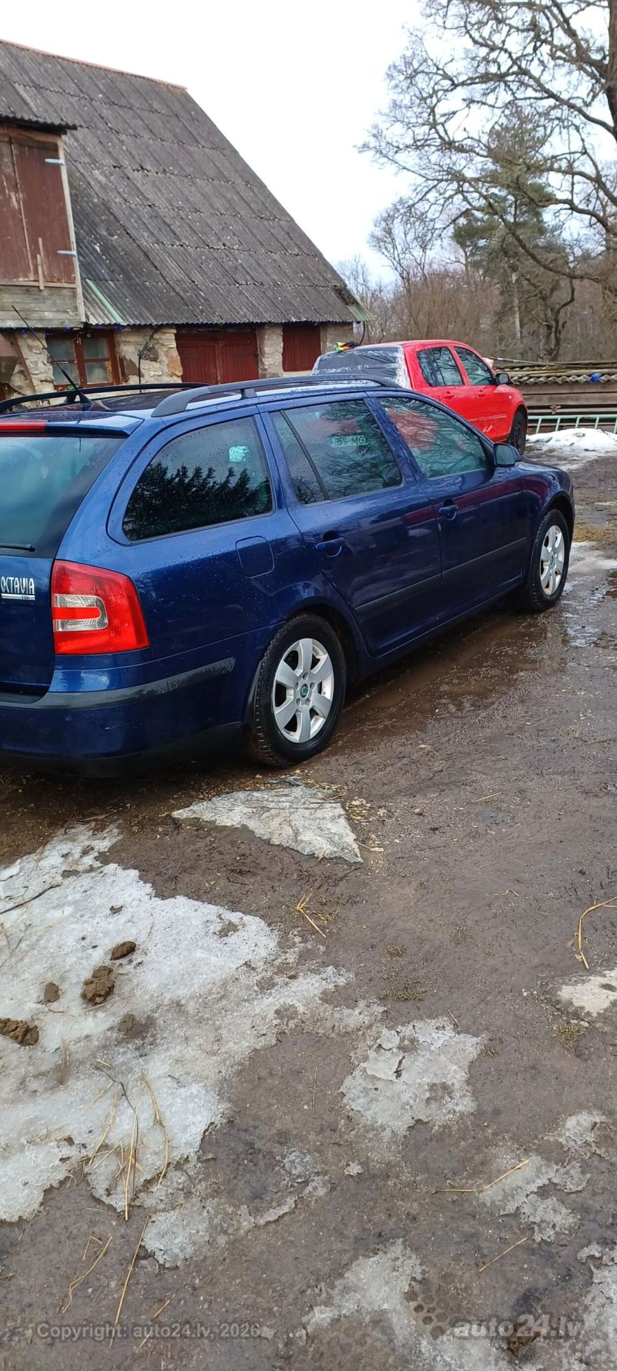 Blue Skoda Octavia 2008 in Tallinn, with an engine capacity of 2.00 L and mileage of 420 thousand km for 2300 €, photo 3 on AUTOMOTO.COM.LV