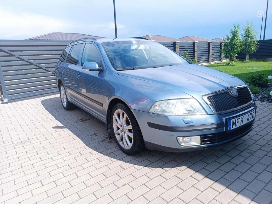 Синий Шкода Октавия 2008 в Каунас, объемом двигателя 1.90 л и пробегом 300 тыс. км за 2100 €, фото 1 на AUTOMOTO.COM.LV