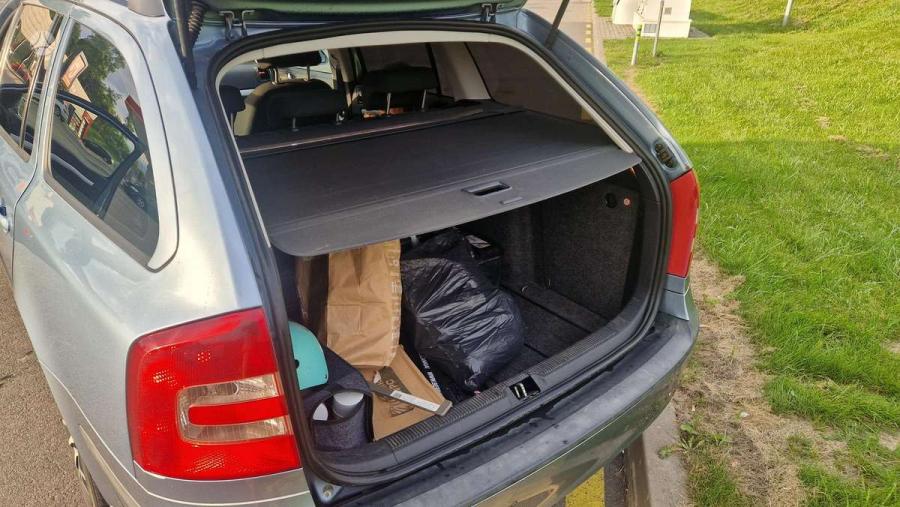 Blue Skoda Octavia 2008 in Vilnius, with an engine capacity of 1.90 L and mileage of 409 thousand km for 1800 €, photo 9 on AUTOMOTO.COM.LV