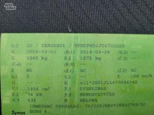 Синий Шкода Октавия 2009 в Вильнюс, объемом двигателя 1.90 л и пробегом 263 тыс. км за 1350 €, фото 16 на AUTOMOTO.COM.LV