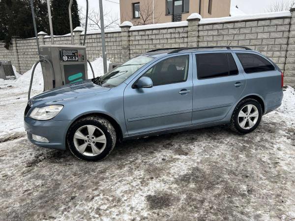 Blue Skoda Octavia 2010 in Kaunas, with an engine capacity of 1.97 L and mileage of 261 thousand km for 3700 €, photo 2 on AUTOMOTO.COM.LV