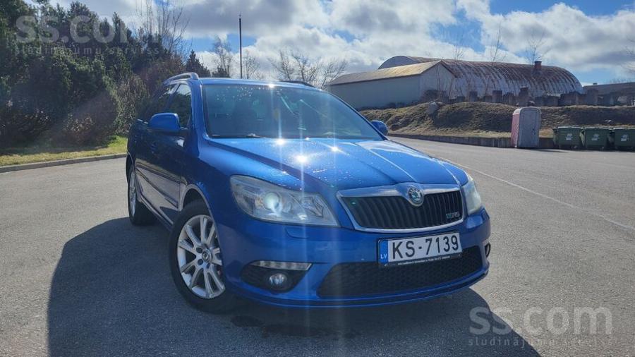 Blue Skoda Octavia 2010 in Talsi, with an engine capacity of 2.00 L and mileage of 0 thousand km for 3700 €, photo 1 on AUTOMOTO.COM.LV