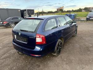 Blue Skoda Octavia 2010 in Kaunas, with an engine capacity of 1.90 L and mileage of 274 thousand km for 2499 €, photo 6 on AUTOMOTO.COM.LV