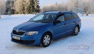 Zils Skoda Octavia 2014 Rapla, ar dzinēja tilpumu 1.60 L un nobraukumu 328 tūkst. km par 4950 €, foto  vietnē AUTOMOTO.COM.LV