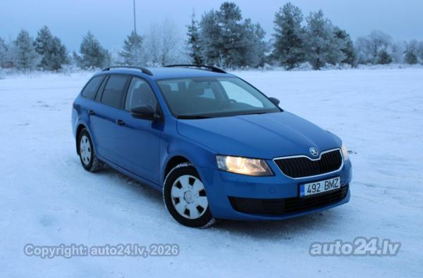 Blue Skoda Octavia 2014 in Rapla, with an engine capacity of 1.60 L and mileage of 329 thousand km for 4690 €, photo 1 on AUTOMOTO.COM.LV