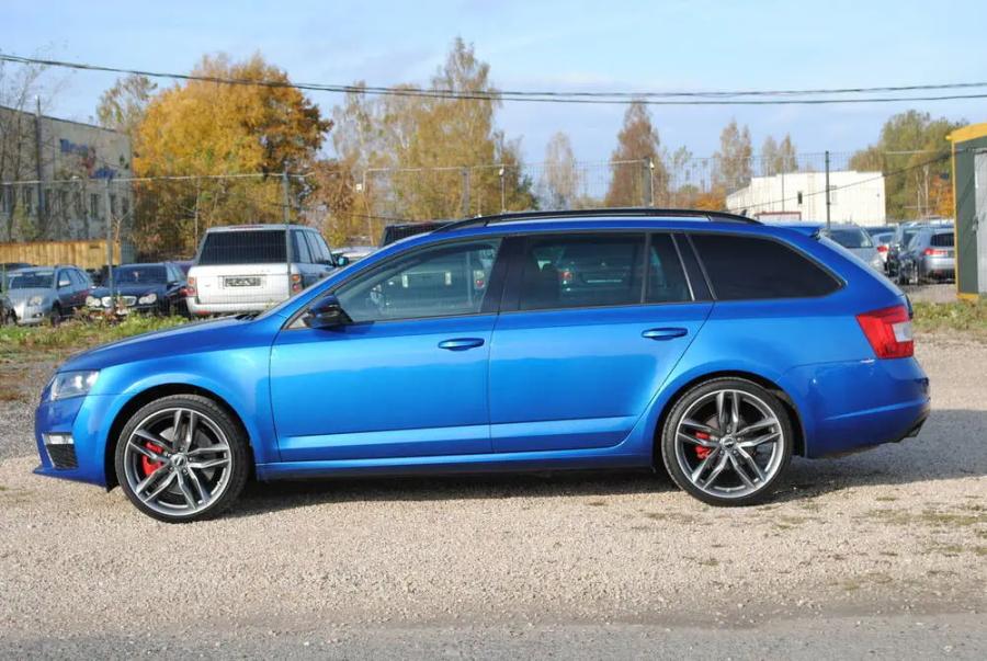Синий Шкода Октавия 2014 в Рига, объемом двигателя 2.00 л и пробегом 201 тыс. км за 10990 €, фото 6 на AUTOMOTO.COM.LV