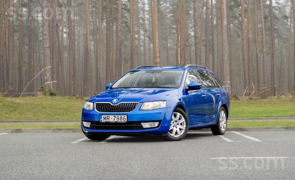 Zils Skoda Octavia 2015 Rīga, ar dzinēja tilpumu 2.00 L un nobraukumu 237 tūkst. km par 6990 €, foto 1 vietnē AUTOMOTO.COM.LV