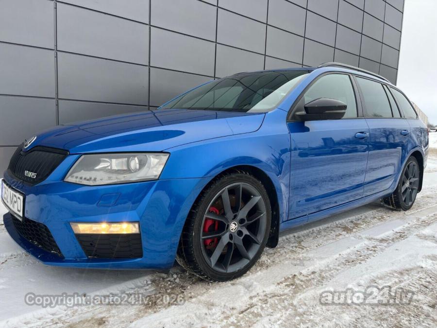 Blue Skoda Octavia 2015 in Kuressaare, with an engine capacity of 2.00 L and mileage of 204 thousand km for 11350 €, photo 1 on AUTOMOTO.COM.LV
