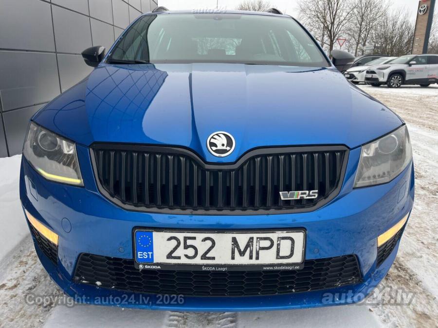 Blue Skoda Octavia 2015 in Kuressaare, with an engine capacity of 2.00 L and mileage of 204 thousand km for 11350 €, photo 2 on AUTOMOTO.COM.LV