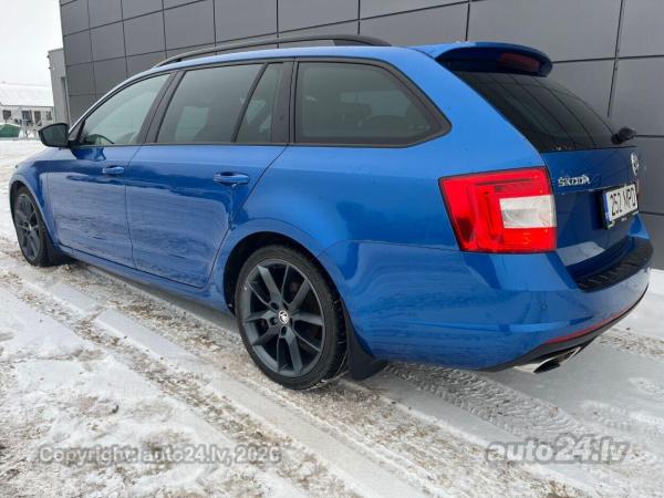 Blue Skoda Octavia 2015 in Kuressaare, with an engine capacity of 2.00 L and mileage of 204 thousand km for 11350 €, photo 4 on AUTOMOTO.COM.LV