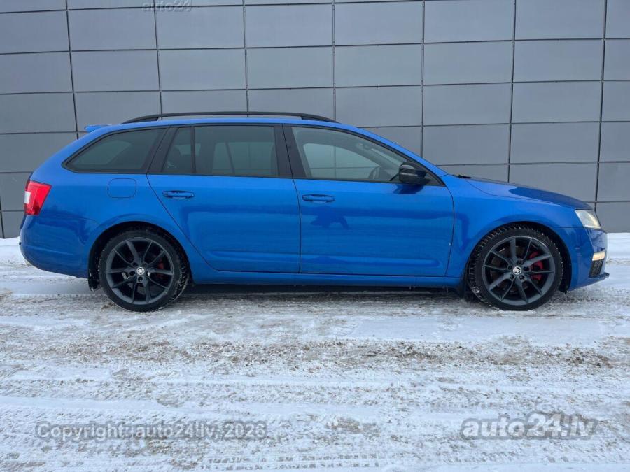Blue Skoda Octavia 2015 in Kuressaare, with an engine capacity of 2.00 L and mileage of 204 thousand km for 11350 €, photo 7 on AUTOMOTO.COM.LV