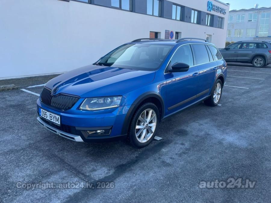 Blue Skoda Octavia 2015 in Tallinn, with an engine capacity of 1.80 L and mileage of 182 thousand km for 12400 €, photo 1 on AUTOMOTO.COM.LV