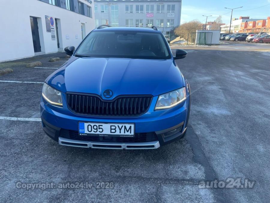 Blue Skoda Octavia 2015 in Tallinn, with an engine capacity of 1.80 L and mileage of 182 thousand km for 12400 €, photo 3 on AUTOMOTO.COM.LV