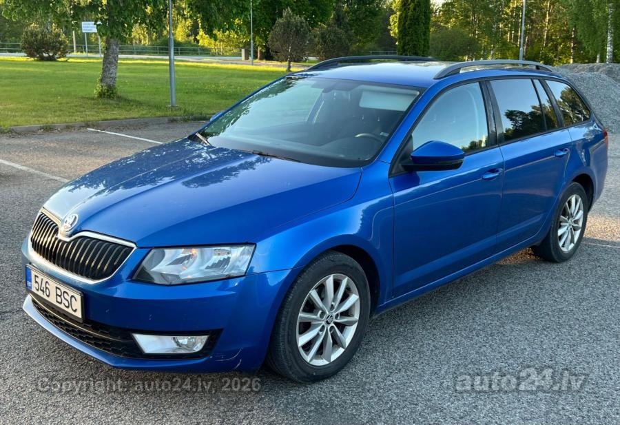 Blue Skoda Octavia 2015 in Tartu, with an engine capacity of 1.60 L and mileage of 216 thousand km for 5600 €, photo 6 on AUTOMOTO.COM.LV