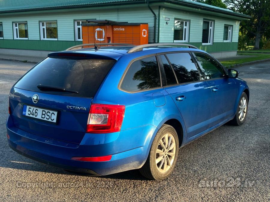 Blue Skoda Octavia 2015 in Tartu, with an engine capacity of 1.60 L and mileage of 216 thousand km for 5600 €, photo 9 on AUTOMOTO.COM.LV