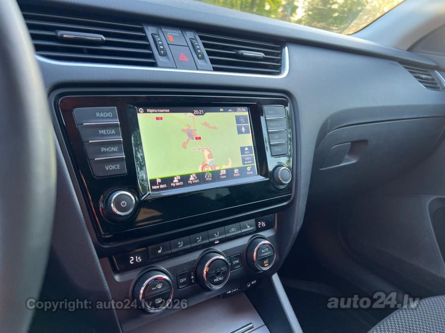 Blue Skoda Octavia 2015 in Tartu, with an engine capacity of 1.60 L and mileage of 216 thousand km for 5600 €, photo 14 on AUTOMOTO.COM.LV