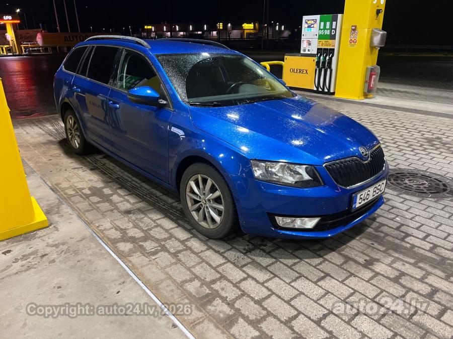 Blue Skoda Octavia 2015 in Tartu, with an engine capacity of 1.60 L and mileage of 216 thousand km for 5600 €, photo 26 on AUTOMOTO.COM.LV