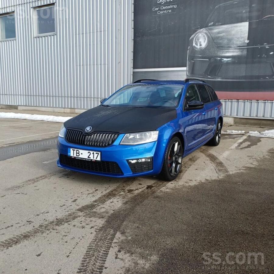 Синий Шкода Октавия 2015 в Юрмала, объемом двигателя 2.00 л и пробегом 281 тыс. км за 10500 €, фото 4 на AUTOMOTO.COM.LV
