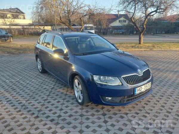 Zils Skoda Octavia 2015 Rīga, ar dzinēja tilpumu 1.60 L un nobraukumu 211 tūkst. km par 8400 €, foto 1 vietnē AUTOMOTO.COM.LV
