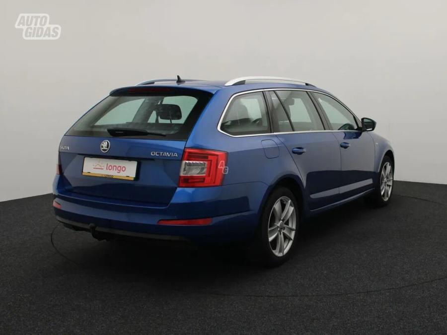 Blue Skoda Octavia 2015 in Vilnius, with an engine capacity of 1.60 L and mileage of 205 thousand km for 7499 €, photo 9 on AUTOMOTO.COM.LV