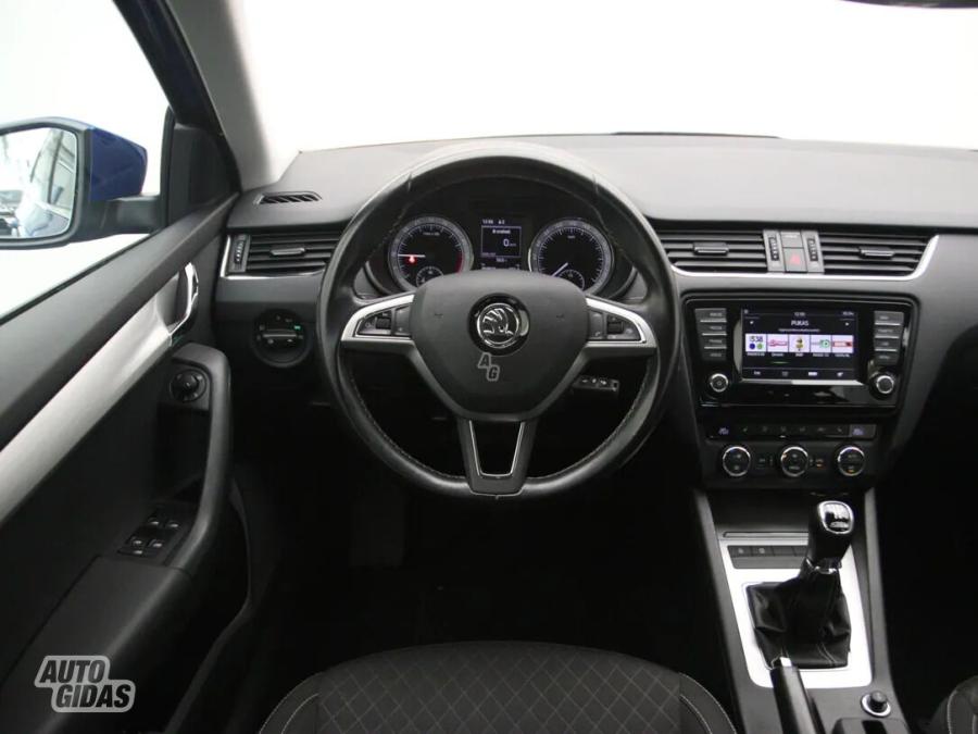 Blue Skoda Octavia 2015 in Vilnius, with an engine capacity of 1.60 L and mileage of 205 thousand km for 7499 €, photo 18 on AUTOMOTO.COM.LV
