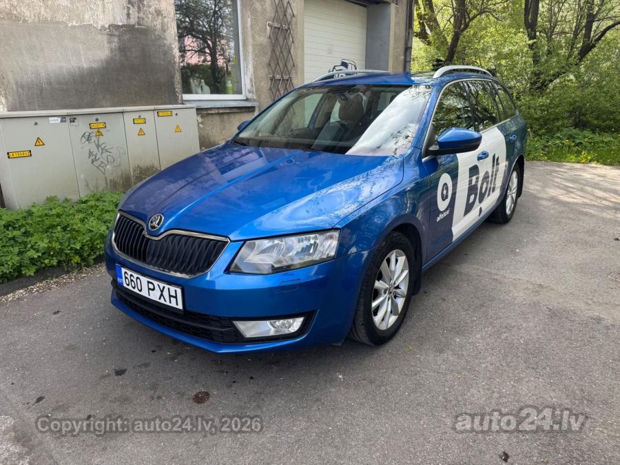 Blue Skoda Octavia 2015 in Tallinn, with an engine capacity of 2.00 L and mileage of 397 thousand km for 3999 €, photo 1 on AUTOMOTO.COM.LV