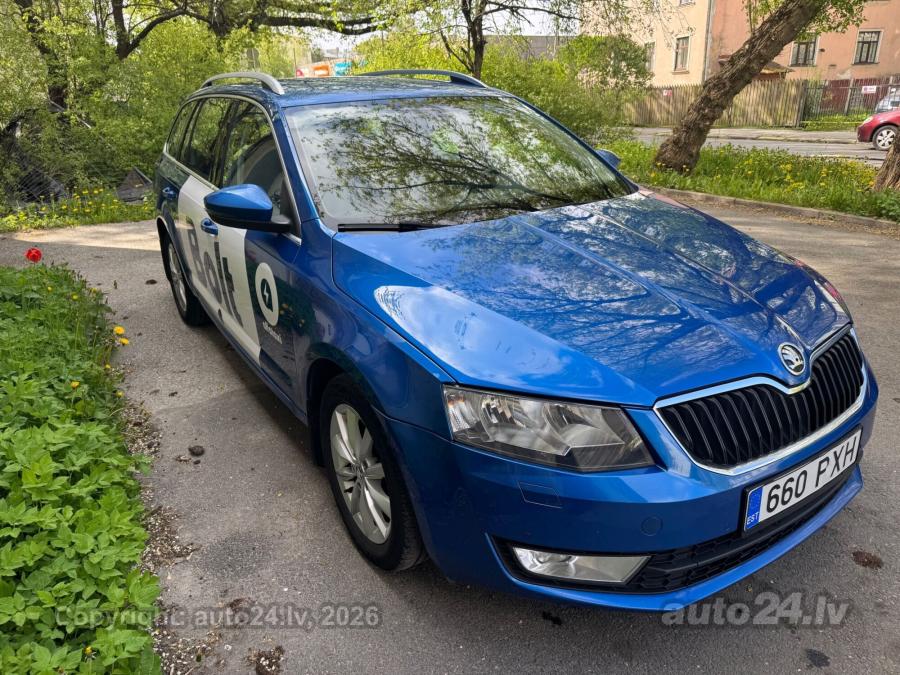 Blue Skoda Octavia 2015 in Tallinn, with an engine capacity of 2.00 L and mileage of 397 thousand km for 3999 €, photo 5 on AUTOMOTO.COM.LV