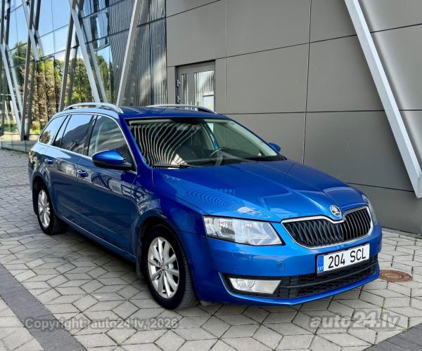 Blue Skoda Octavia 2015 in Tallinn, with an engine capacity of 2.00 L and mileage of 351 thousand km for 5999 €, photo 6 on AUTOMOTO.COM.LV