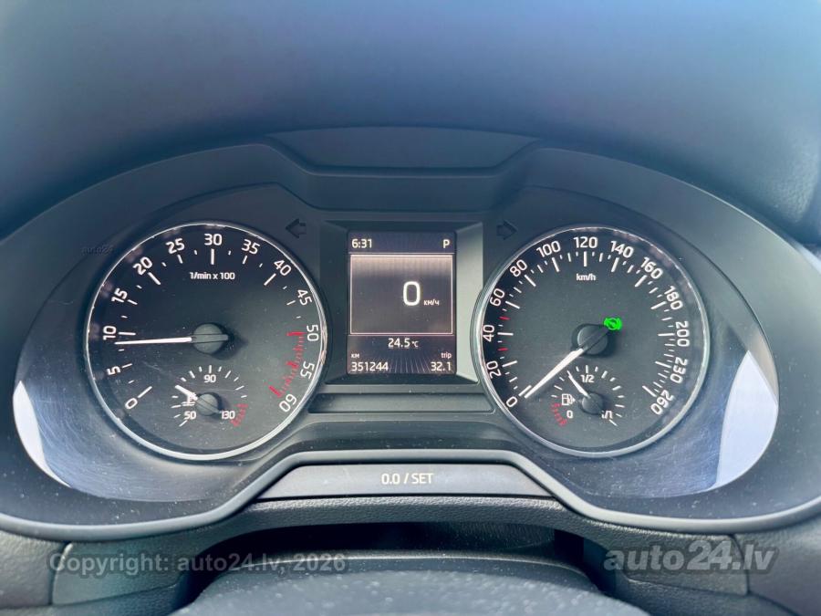 Blue Skoda Octavia 2015 in Tallinn, with an engine capacity of 2.00 L and mileage of 351 thousand km for 5999 €, photo 21 on AUTOMOTO.COM.LV