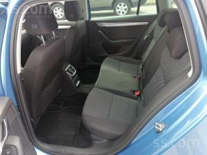 Blue Skoda Octavia 2016 in Valmiera, with an engine capacity of 2.00 L and mileage of 90 thousand km for 11200 €, photo 16 on AUTOMOTO.COM.LV