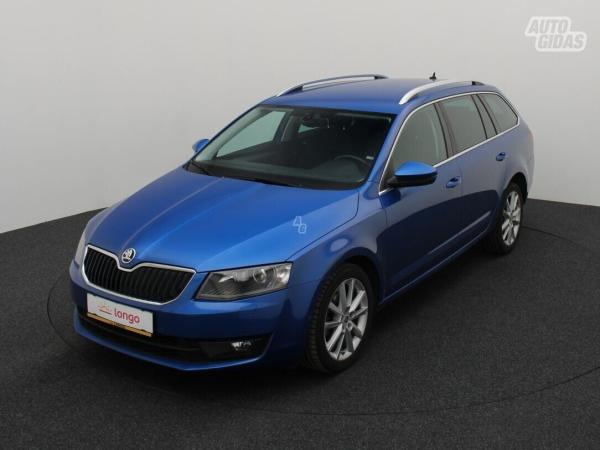 Blue Skoda Octavia 2016 in Vilnius, with an engine capacity of 1.60 L and mileage of 224 thousand km for 7799 €, photo 1 on AUTOMOTO.COM.LV