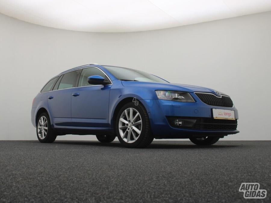 Blue Skoda Octavia 2016 in Vilnius, with an engine capacity of 1.60 L and mileage of 224 thousand km for 7799 €, photo 11 on AUTOMOTO.COM.LV