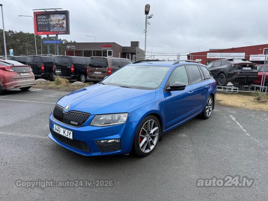 Blue Skoda Octavia 2016 in Tallinn, with an engine capacity of 2.00 L and mileage of 259 thousand km for 12400 €, photo 1 on AUTOMOTO.COM.LV
