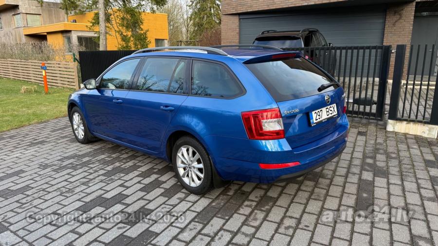 Blue Skoda Octavia 2016 in Tallinn, with an engine capacity of 1.60 L and mileage of 242 thousand km for 6900 €, photo 5 on AUTOMOTO.COM.LV