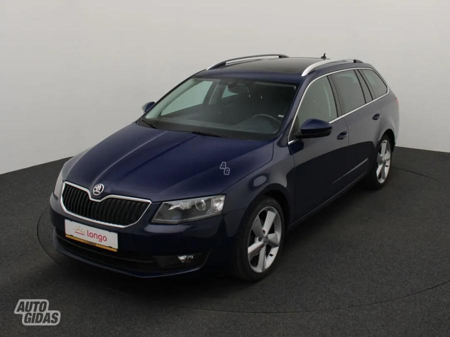 Blue Skoda Octavia 2016 in Vilnius, with an engine capacity of 1.40 L and mileage of 264 thousand km for 8399 €, photo 1 on AUTOMOTO.COM.LV