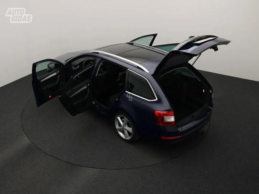 Blue Skoda Octavia 2016 in Vilnius, with an engine capacity of 1.40 L and mileage of 264 thousand km for 8399 €, photo 14 on AUTOMOTO.COM.LV