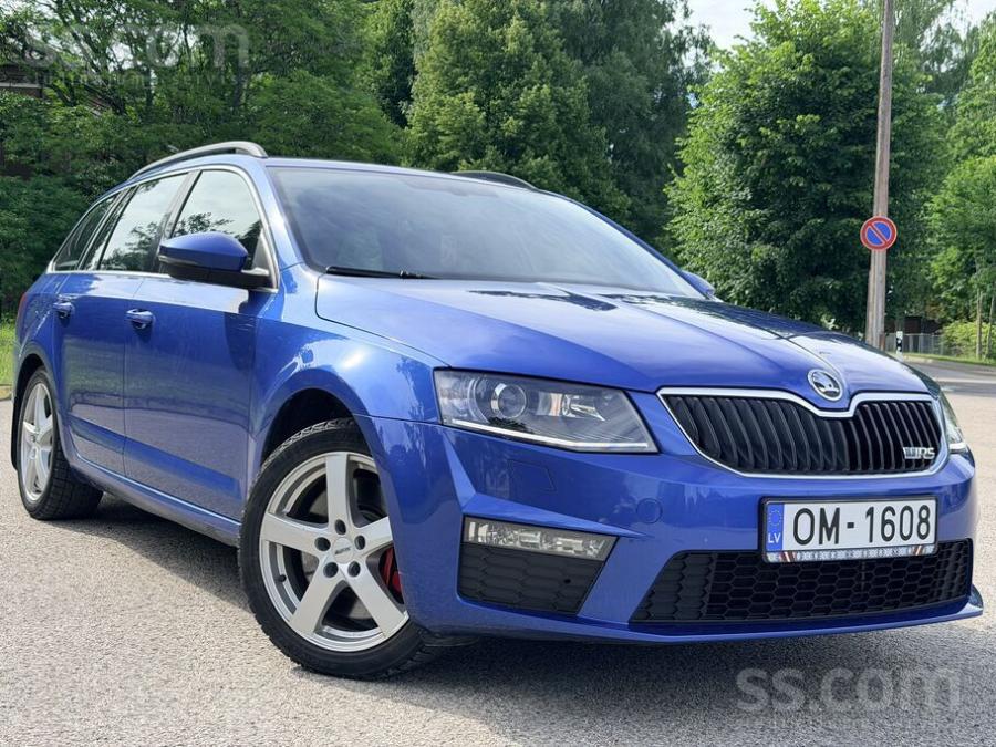 Zils Skoda Octavia 2016 Cēsis, ar dzinēja tilpumu 2.00 L un nobraukumu 315 tūkst. km par 8900 €, foto 1 vietnē AUTOMOTO.COM.LV