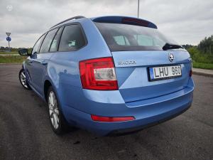 Blue Skoda Octavia 2016 in Panevezys, with an engine capacity of 1.60 L and mileage of 200 thousand km for 7700 €, photo 21 on AUTOMOTO.COM.LV
