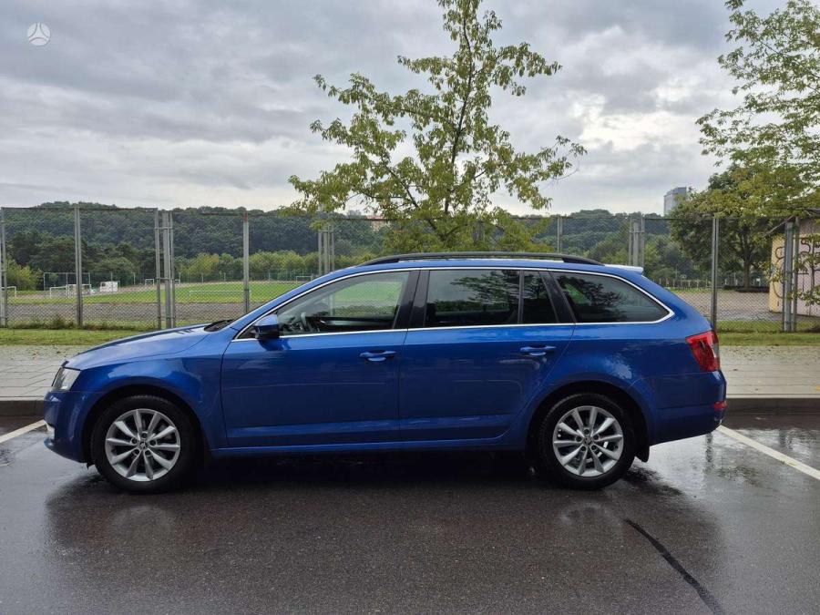 Blue Skoda Octavia 2016 in Vilnius, with an engine capacity of 1.40 L and mileage of 131 thousand km for 7500 €, photo 6 on AUTOMOTO.COM.LV